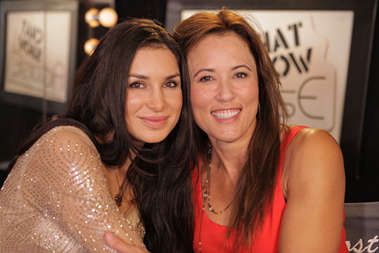 ActorsEntertainment.com ® | Actress Saye Yabandeh with Host Christie ...